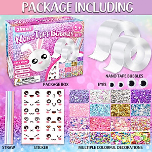 Nano Tape Bubble Kit for Kids, Squishy Maker Making Kit, Nano Tape Bubbles with Box