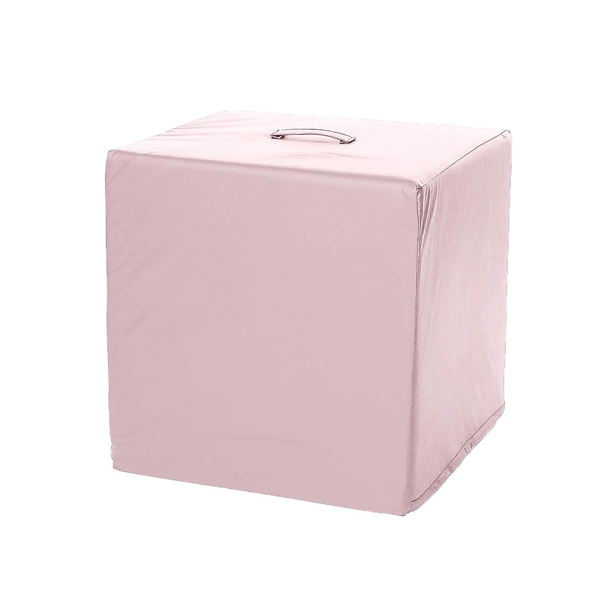 foamnasium Large Block, Indoor Foam Playset, Soft Toddler and Active Kids Play Foam Block for Crawling, Climbing, and Jumping, Made in The US, Pink