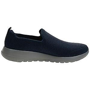 Skechers Men's Go Walk Max-Athletic Air Mesh Slip on Walkking Shoe Sneaker,Navy/Gray,10.5 M US