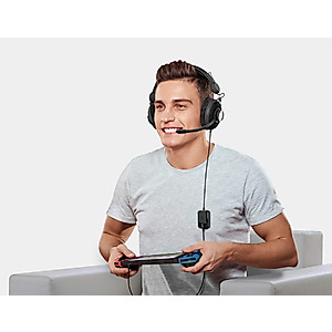 Bionik BNK-9041 Chat Mixer Bluetooth Accessory for Gaming Headsets, Black