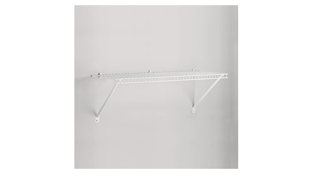 Rubbermaid Linen Closet Shelf Kit - Durable Storage Solution