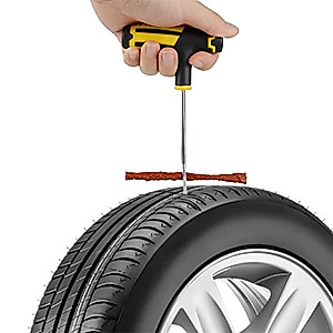 YÁSEZ Car Tire Repair Tool Kit Studding Set Auto Bike Puncture Plug Garage Accessories