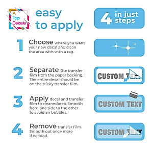 Custom Vinyl Decal Letters for Wall - Make Your Own Wall Decal - Create Your Own Wall Decal - Vinyl Wall Quotes Large and Wall Sayings Lettering