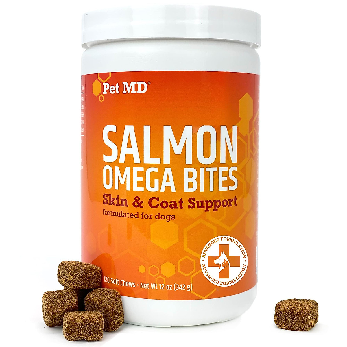 Pet MD Salmon Oil Omega 3 + Advanced Hip & Joint