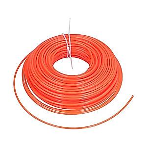 Fdit 3mm Brush Cutter Nylon Rope Round Nylon Rope Wire Brush Cutting Machine Line Cord Wire Grass Trimmer Replacement Accessory for Trimming Spool of Lawn Mower
