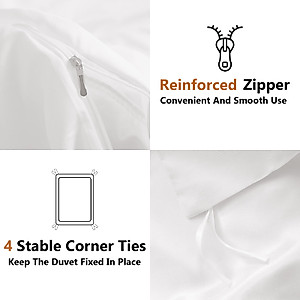 QpaZynthy Japanese Wave Bedding Queen Size, Blue Ocean Duvet Cover Set 3 Pieces, Nautical Abstract Duvet Cover and 2 Pillow Shams, Soft Microfiber Comforter Cover with Zipper Closure