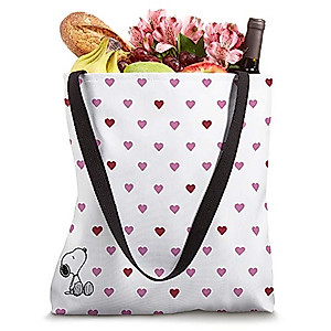 Peanuts Snoopy Hearts Tote Bag
