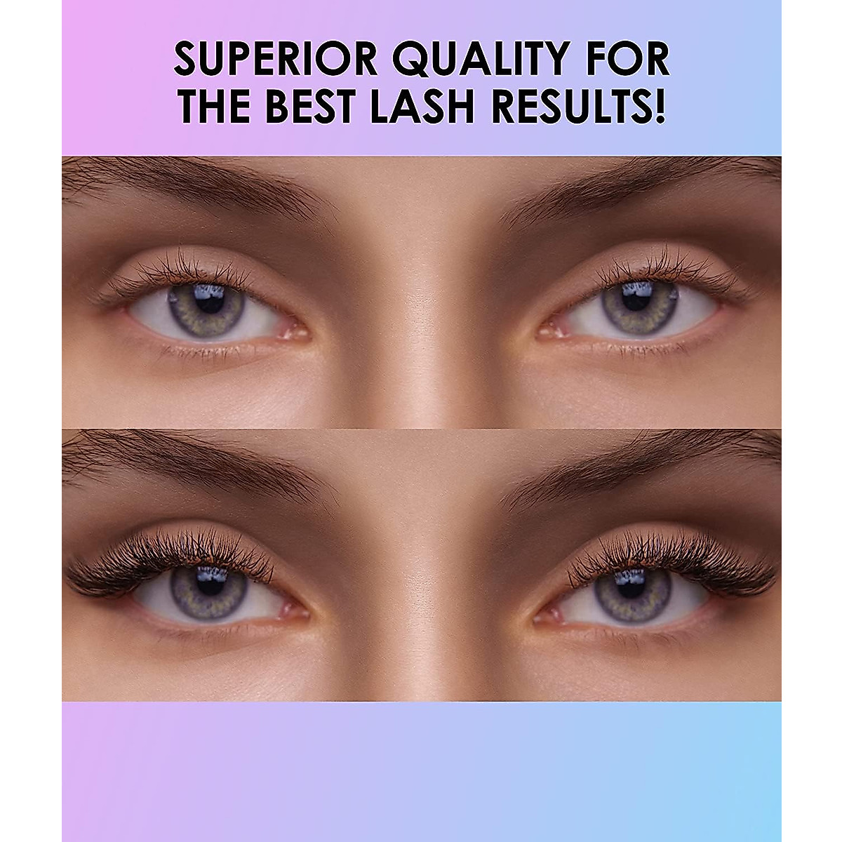 Volume Eyelash Extension Glue Stacy Lash 0.17fl.oz/5ml/3-4 Sec Drying Time/Retention 6 Weeks/Black Adhesive/Professional Supplies/Pegamento de Pestañas