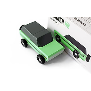 Candylab Toys - Wooden Cars and Vintage Toys for Kids - Runner, Americana Collection
