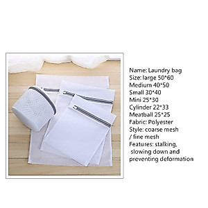 Fine Net laundry bag 11 Sizes Washing Machines Dirty laundry basket Travel Shoes organizer Mesh Bags Woman Bra Clothes organizer