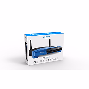 Linksys WRT1200AC Dual-Band and Wi-Fi Wireless Router with Gigabit and USB 3.0 Ports and eSATA