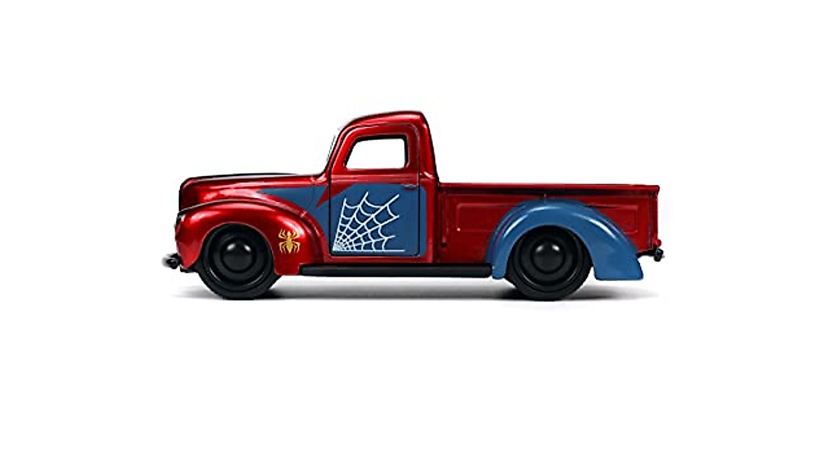 Marvel Die-Cast Set: 1941 Ford Pickup & Proto-Suit Spider-Man