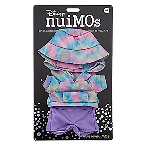 Disney nuiMOs Outfit – Tie-Dye Hoodie, Purple Shorts and Bucket Hat