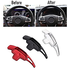 QUNINE for Mercedes Benz GLC CE Class X253 W205 W213 MB FLAC 292 W166 W167 Car Steering Wheel Paddle Shifter