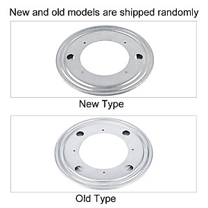 Turntable Steel Ball Bearing, Thick Turntable Bearings for Table, Kitchen Countertop, Pantry, Cabinet, Spices, Makeup, TV, Rotating Swivel Base Plate