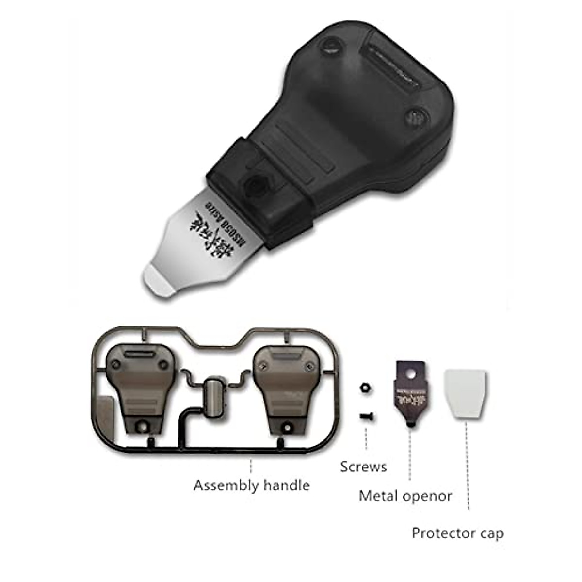 4Pcs ANSAI Assembly Separator Model Parts Opener Basic Tool Set for Building Splitting Gundam,Car, Airplane Hobbies Model