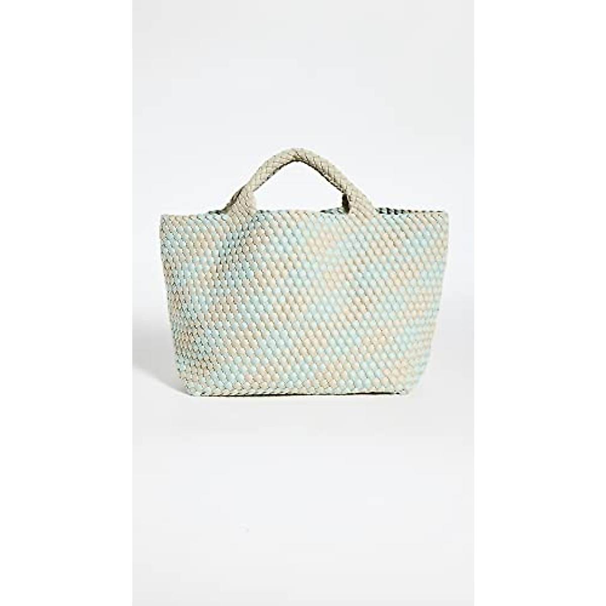 Naghedi Women's St Barths Medium Plaid Tote, Haze, One Size