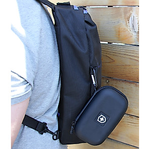 Casematix Compact Insulated Asthma Inhaler Travel Bag Case Compatible with Chamber Inhaler Spacer, Masks and More - Does Not Fit Spacers Longer Than 6.25 inches, Includes CASE ONLY