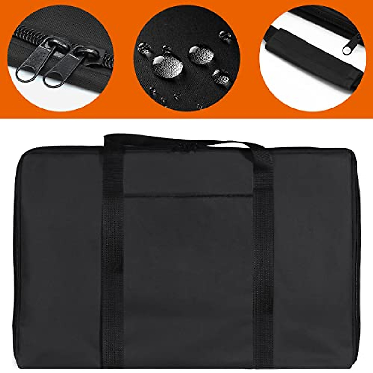 Adjustable Griddle Stand with Side Shelf for Blackstone 17" or 22" Table Top Griddle, Adjustable Griddle Table with Carry Bag Grill Accessories for Outdoor Cooking and Camping