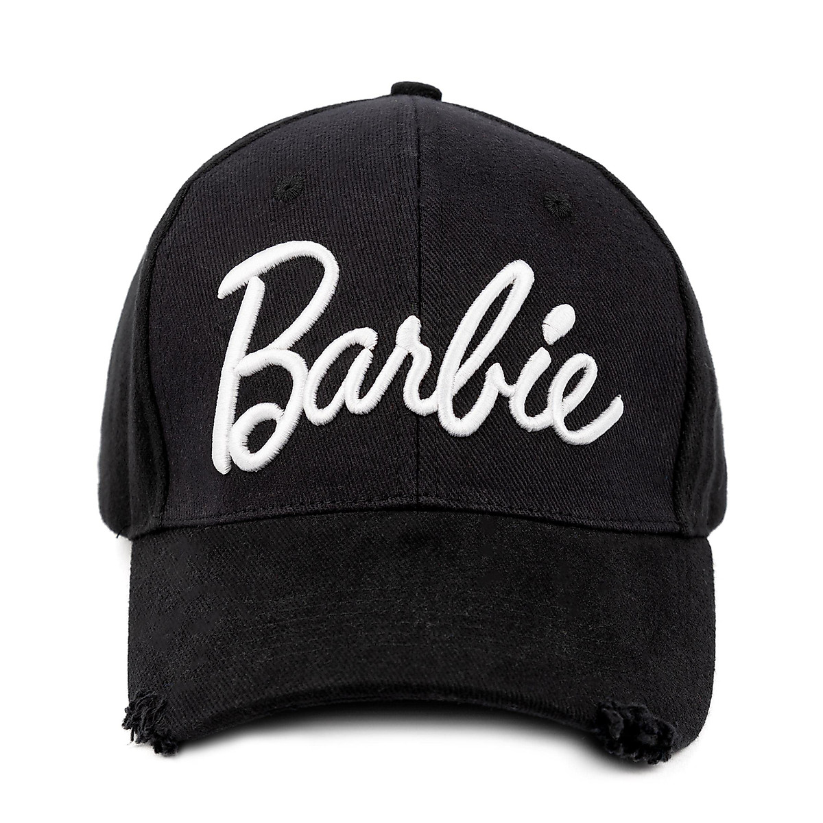 Barbie Cap Adults Teens Womens Embroidered Logo Black Hat One Size OneSize