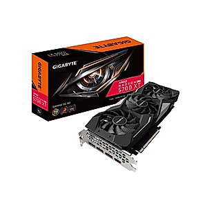 Gigabyte Gv-R57XTGAMING OC-8GD Radeon Rx 5700 Xt Gaming OC 8G Graphics Card, PCIe 4.0, 8GB 256-Bit GDDR6, Video Card