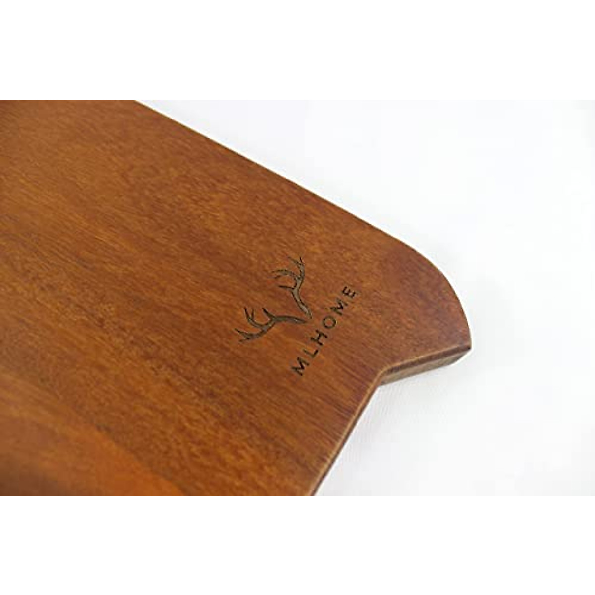 Antler Wooden Charcuterie Board, Decorative Acacia Wood Deer Bread Board, Rustic Elk Cutting Board, Housewarming, Anniversary, Wedding Gifts for Hunters, Home Kitchen and Cabin Decor