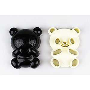 Excelity® Cute Panda Bear DIY Sandwich & Rice Cutter, Cake Bread Toast Mold Maker
