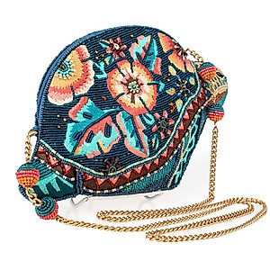 Mary Frances Island Turtle Crossbody Clutch