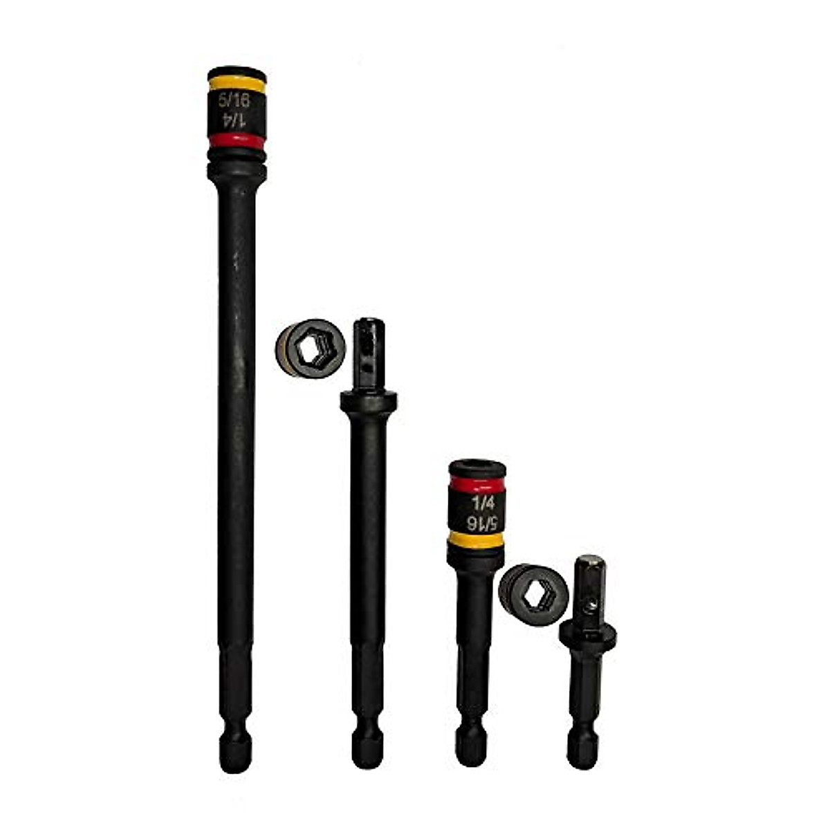 Malco MALCOMBO4 Combo Kit of 4 Reversible Drivers, Black