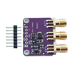 Gump's grocery Si5351A Signal Generator Clock Breakout Board 3.3/5V 25MHz 8~160MHz for Arduino