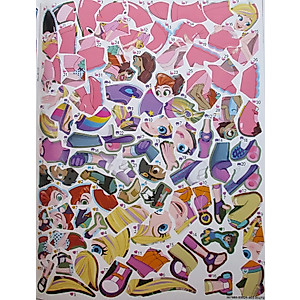Polly Pocket Sticker by Numbers Book - Over 100 Stickers and 6 Vibrant Pictures to Fill in!