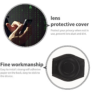 Hemobllo 5pcs Privacy Cover Tablet Protector Computer Laptop Webcam Covers Computers Laptops Phone Camera Cover Camera Covers Camera Lens Covers Cell Phone Protective Film Plastic