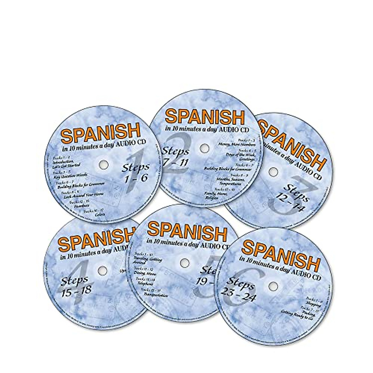 SPANISH in 10 minutes a day BOOK + AUDIO