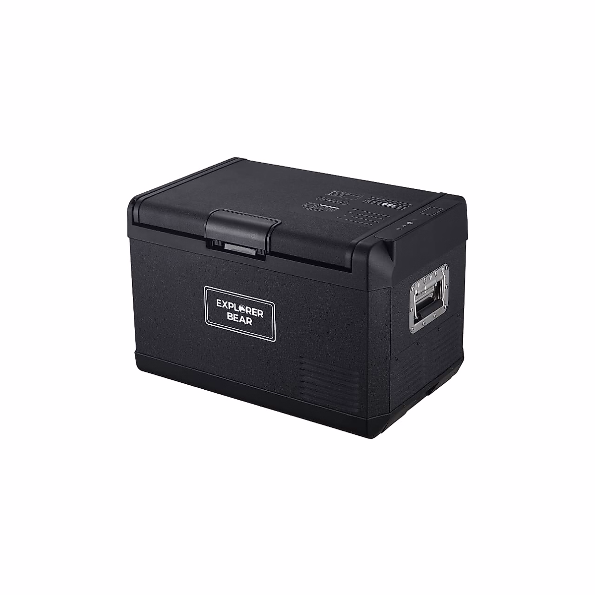 Explorer Bear 12 Volt Refrigerator 12V Car Fridge 40L/42.3Qt 12/24V DC 110-240V AC Portable Freezer Compressor Cooler 0℉-50℉ 3-Year Warranty For Truck Van RV SUV Boat Trailer Travel Road Trips Camping