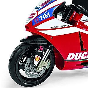 Peg Perego Ducati GP Motorcycle 12 Volt Ride on, Red