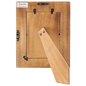 Picture Photo Frame Moorish Damask Moroccan Arts Inspired Handmade Naturals Bone Frames Size 5"x7", Red