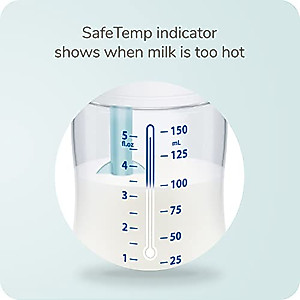 NUK Smooth Flow Pro Anti Colic Baby Bottle - Easy to Assemble and Clean & Reduces Newborn Spit-up & Gas, 10oz, 4-Pack, Neutral