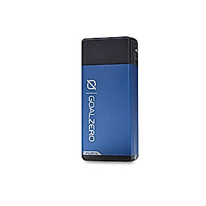 Goal Zero Flip 24 Portable Phone Charger, USB Battery Bank for Travel and Emergency Use - Blue