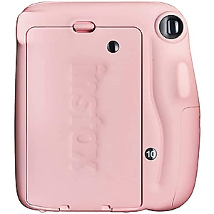 Fujifilm Instax Mini 11 Instant Film Camera, with Fujifilm instax Mini Instant Daylight Film Twin Pack, 20 Exposures (Blush Pink)
