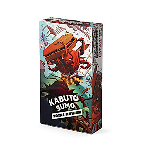 Kabuto Sumo Total Mayhem - Expansion to The Kabuto Sumo Base Game - 2 to 4 Players - 20 Minute Play Time