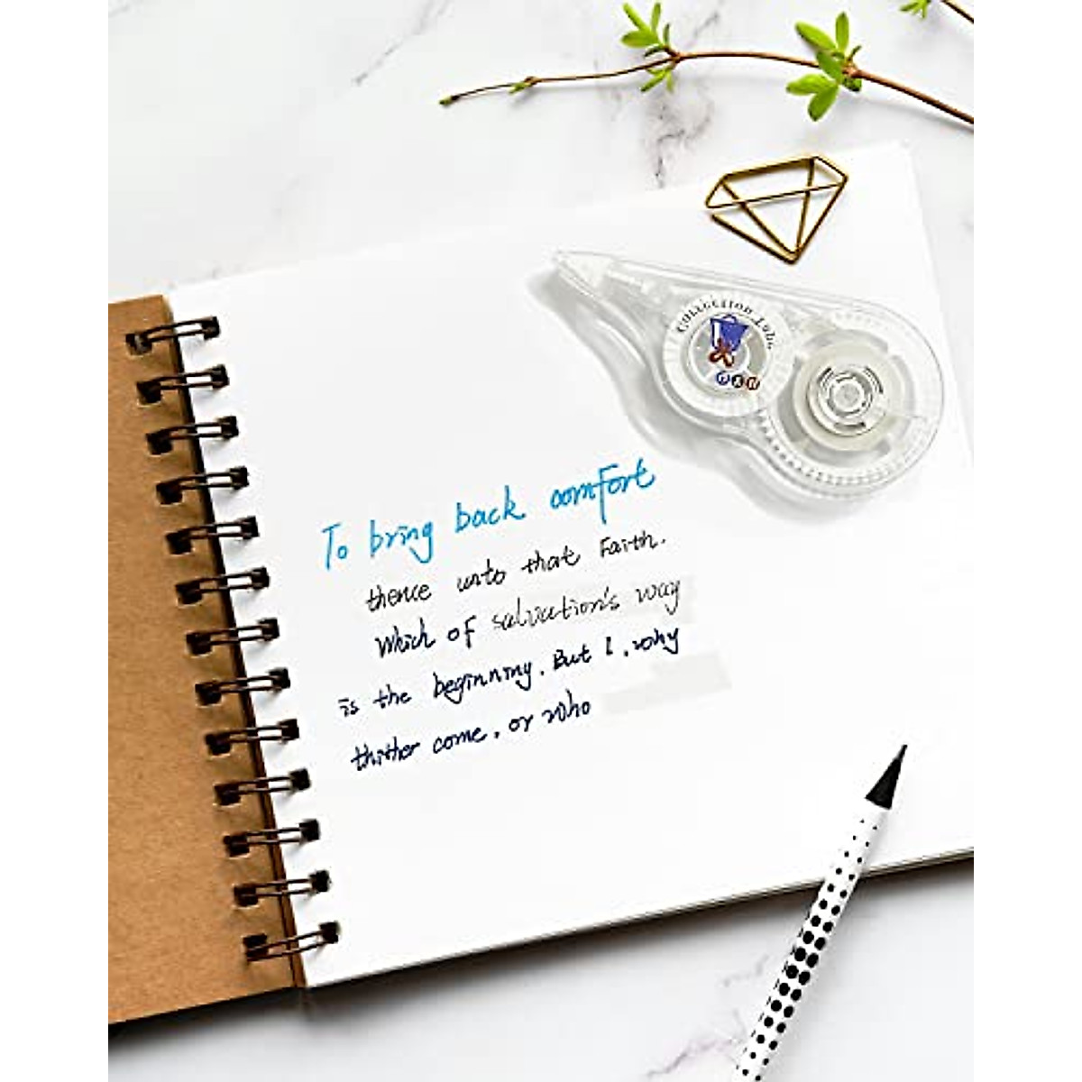 Correction Tape, White, 16-Count