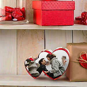 Canetti Double Heart Frame Red - Wall Hanging Picture Frames