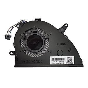CPU Cooling Fan for HP 15-CS 15-CW,Compaitible L25584-001 L25585-001 L25588-001 L25589-001 L40619-001 L40620-001 NS85B00-17K24 TPN-Q208,