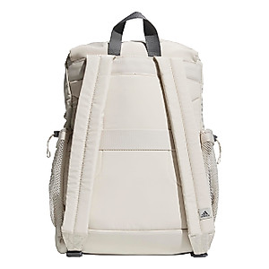 adidas Saturday Backpack, Silver Dawn Grey/Silver Violet Purple, One Size