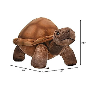 Wild Republic Desert Tortoise Plush, Stuffed Animal, Plush Toy, Gifts for Kids, Cuddlekins 12 Inches,Multi, 0 Years