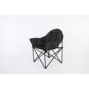 Faulkner 49570 Big Dog Bucket Chair, Black