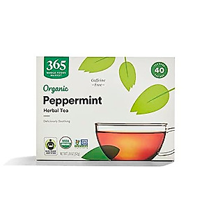 365 by Whole Foods Market, Tea Peppermint Organic, 40 Count