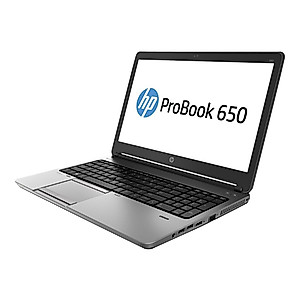 HP ProBook 650 G1 15.6 inches Business Laptop, Super Fast Intel Quad Core i7-4800MQ Up To 3.7 GHz, 8GB DDR3, 512GB SSD, DVD, Webcam, USB 3.0, Win 10 Pro (Renewed)