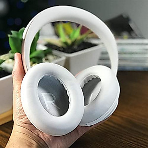 Aiivioll- Replacement Earpads/pad/Pad Set/Ear Cushion Compatible with Bose Soundbar 700 Noise Cancelling Headphones (White)