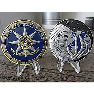 United States Intelligence Community Reaper IC Intel SIGINT Challenge Coin